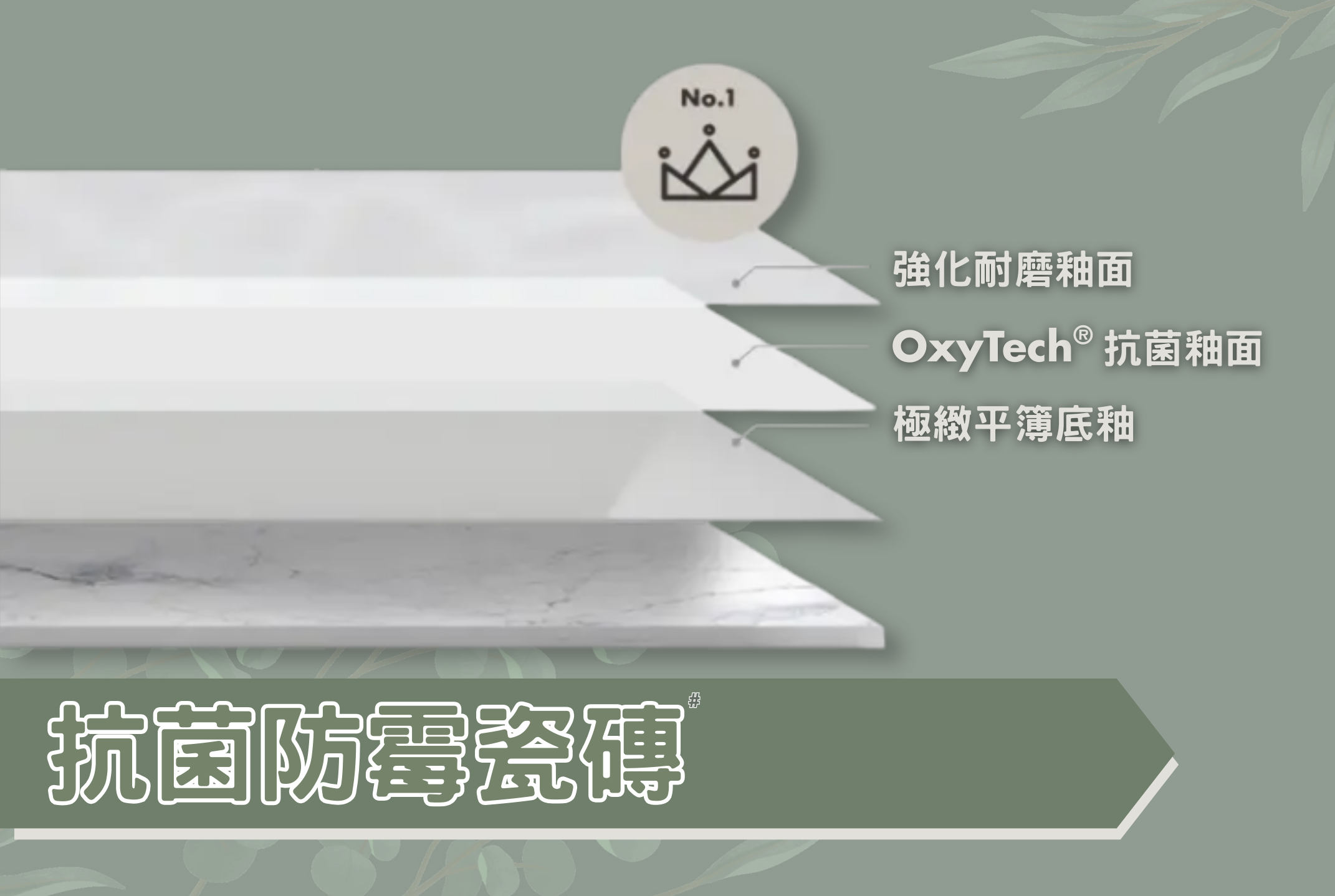 【Oxy Tech® 抗菌瓷磚】99.9%抗菌 ╳ 無塑化劑認證 | ASA TILES 官方網站